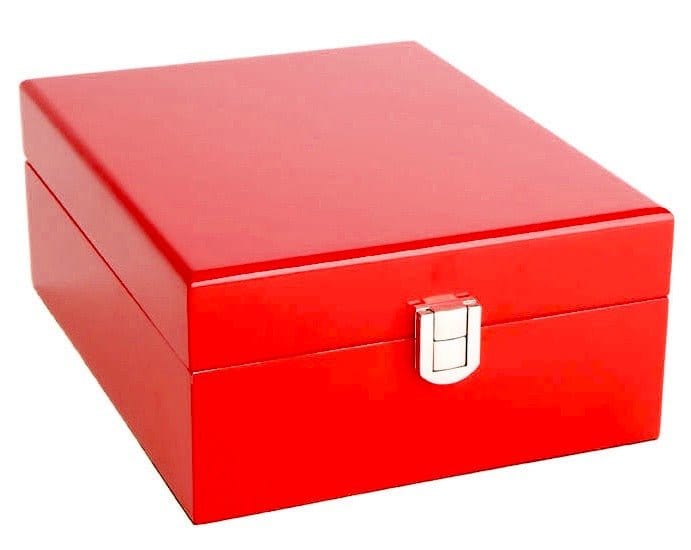 Small Red Jewellery Box | Boxes Of Elegance